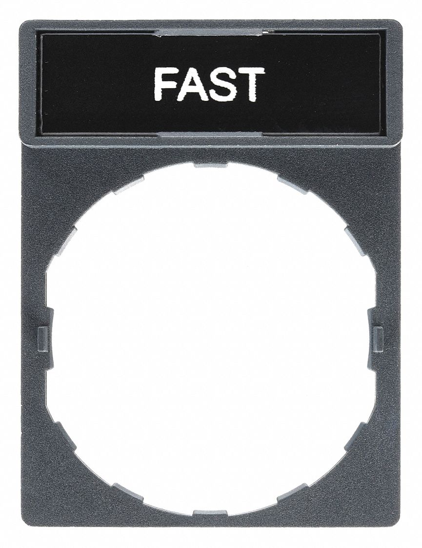 22 mm Panel Mounting Size, Rectangular, Legend Plate - 6JC62|ZBY2328 ...