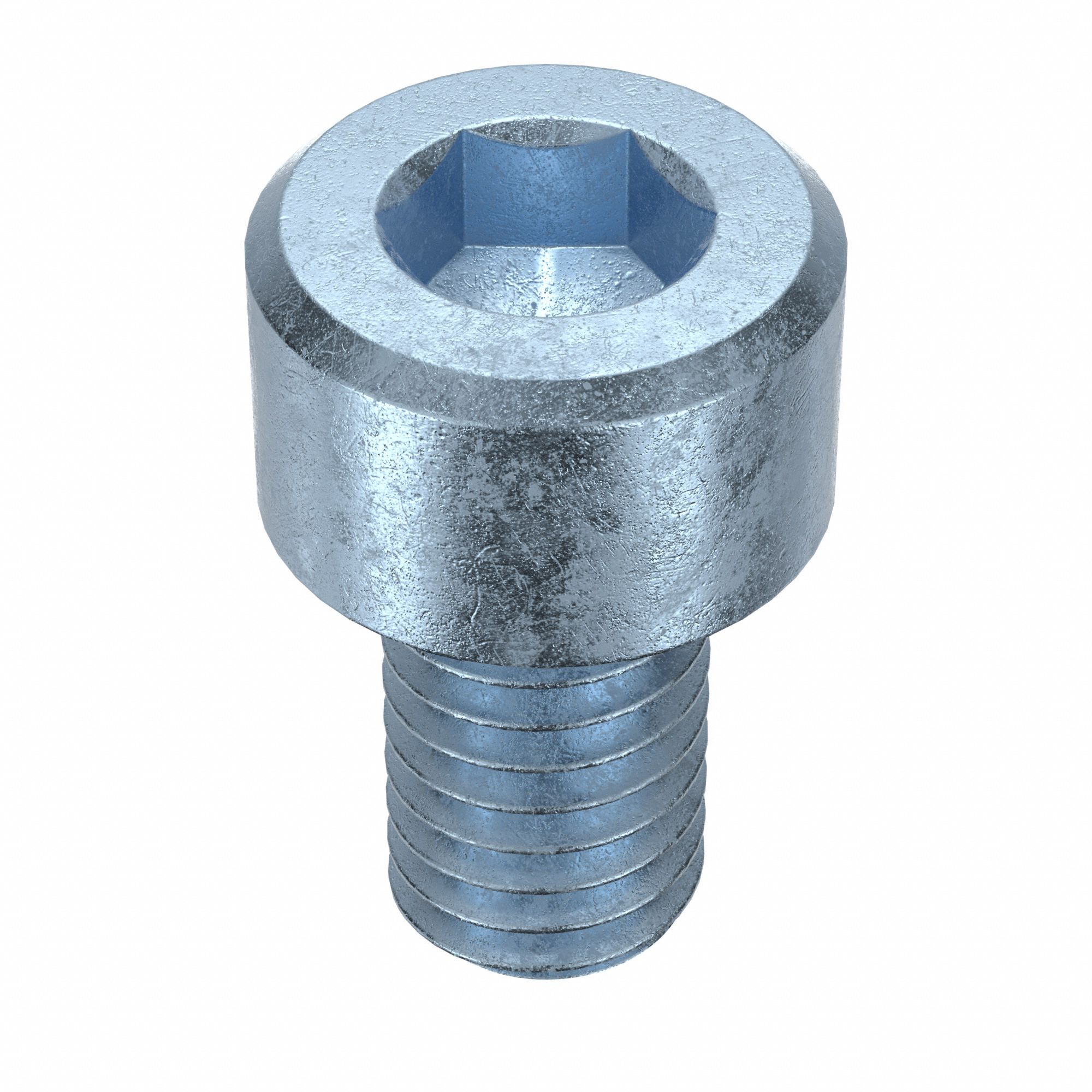 M6x1.00 Thread Size, 10 mm Lg, Socket Head Cap Screw - 6JDH4|SC22060100 ...