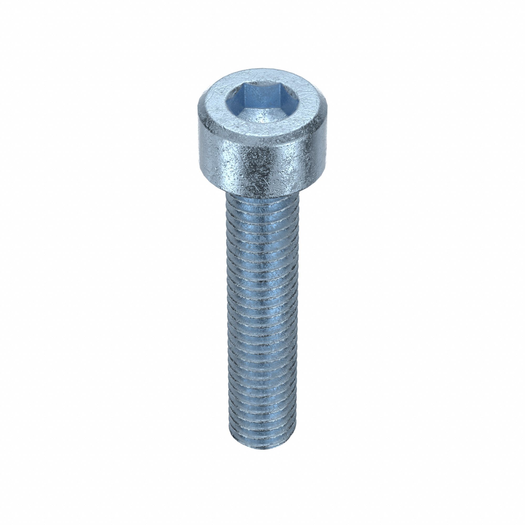 M6-1 Thread Size, 30 mm Lg, Socket Head Cap Screw - 6JDH9|SC22060300-14 ...