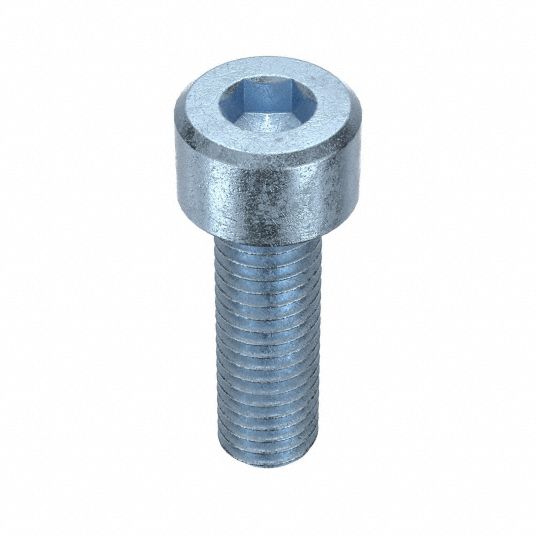 M8-1.25 Thread Size, 25 mm Lg, Socket Head Cap Screw - 6JDJ7|SC22080250 ...