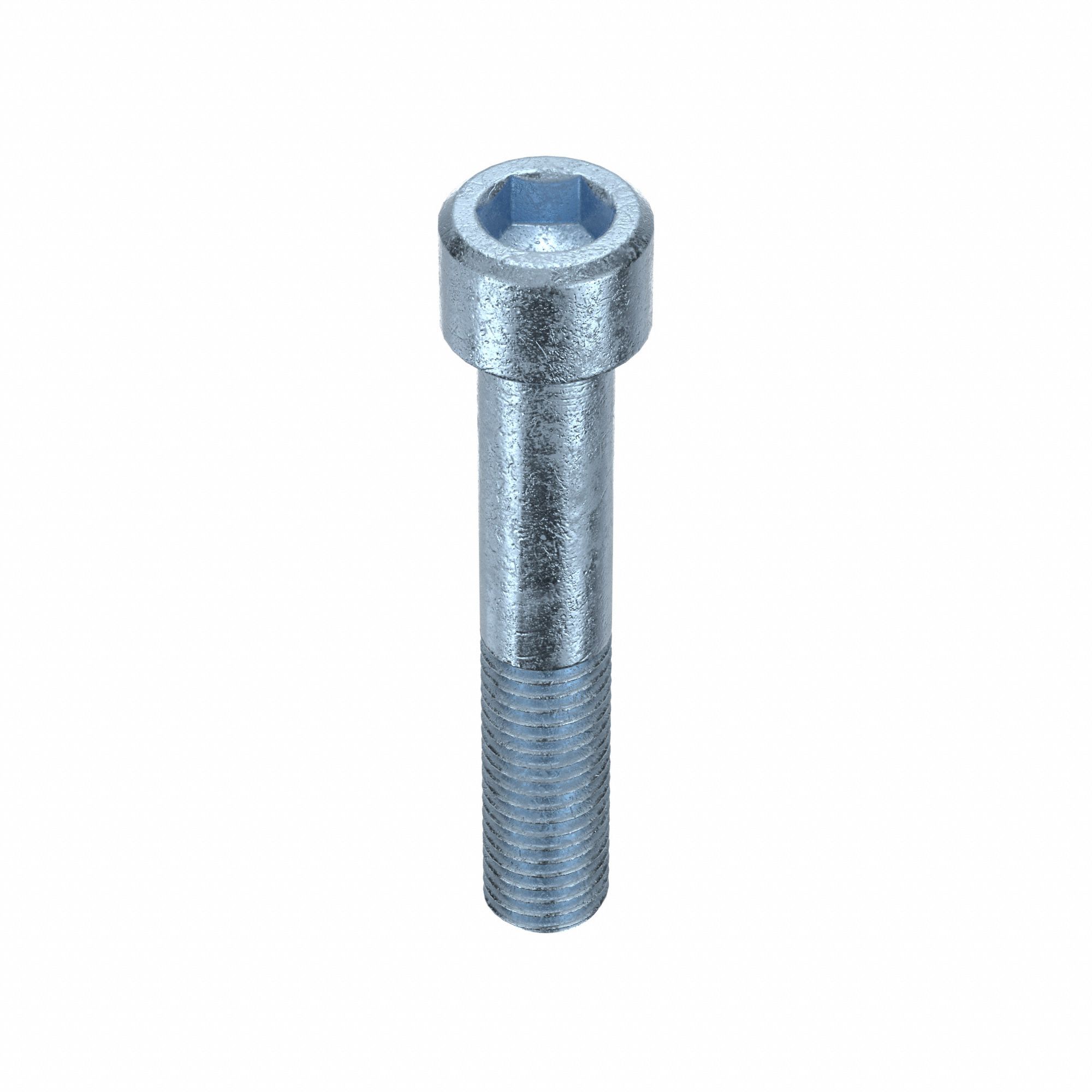 M14-2 Thread Size, 80 mm Lg, Socket Head Cap Screw - 6JDN8|SC22140800 ...