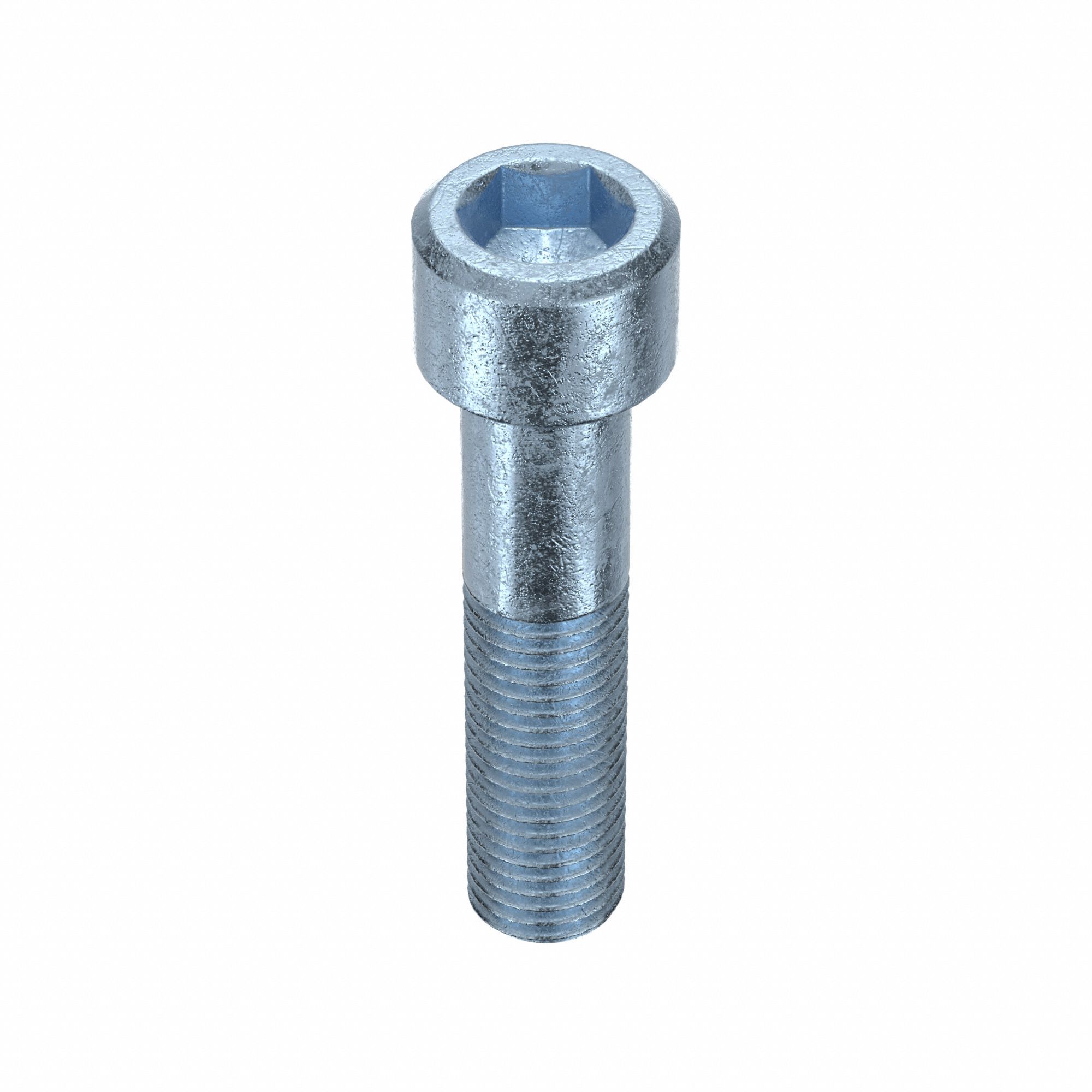 M16-2 Thread Size, 70 mm Lg, Socket Head Cap Screw - 6JDP4|SC22160700 ...