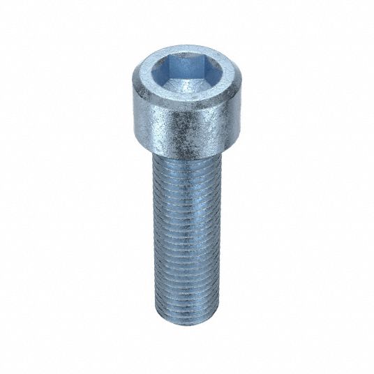 M20-2.5 Thread Size, 70 mm Lg, Socket Head Cap Screw - 6JDR2|SC22200700 ...
