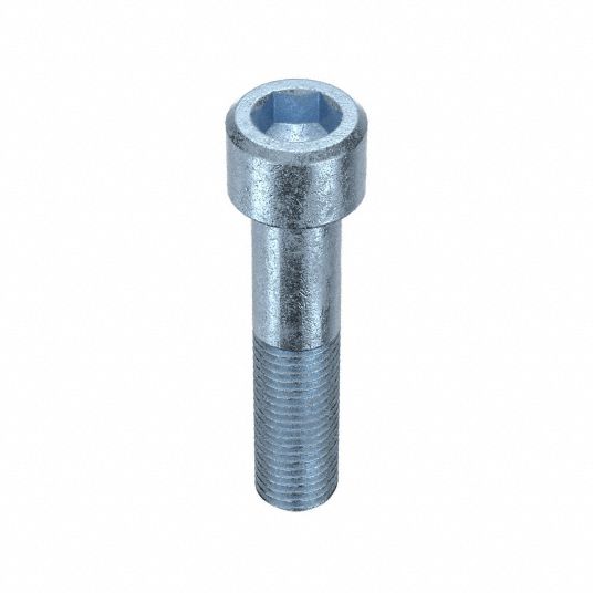 M20-2.5 Thread Size, 90 mm Lg, Socket Head Cap Screw - 6JDR3|SC22200900 ...