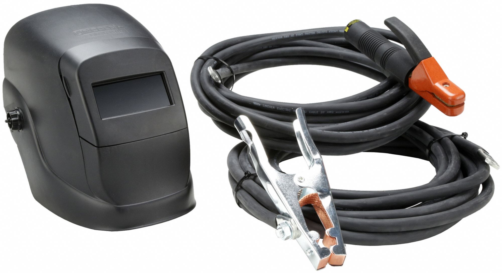 LINCOLN ELECTRIC, #2/0, 35 ft, Stick Welding Accessory Kit - 6JDV4|K704 ...