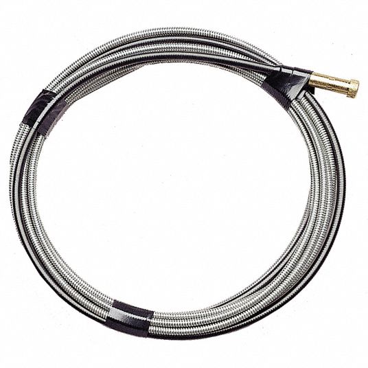 LINCOLN ELECTRIC Liner: 0.045 in x 15 ft, Steel, Magnum 100L - 6JDZ4 ...