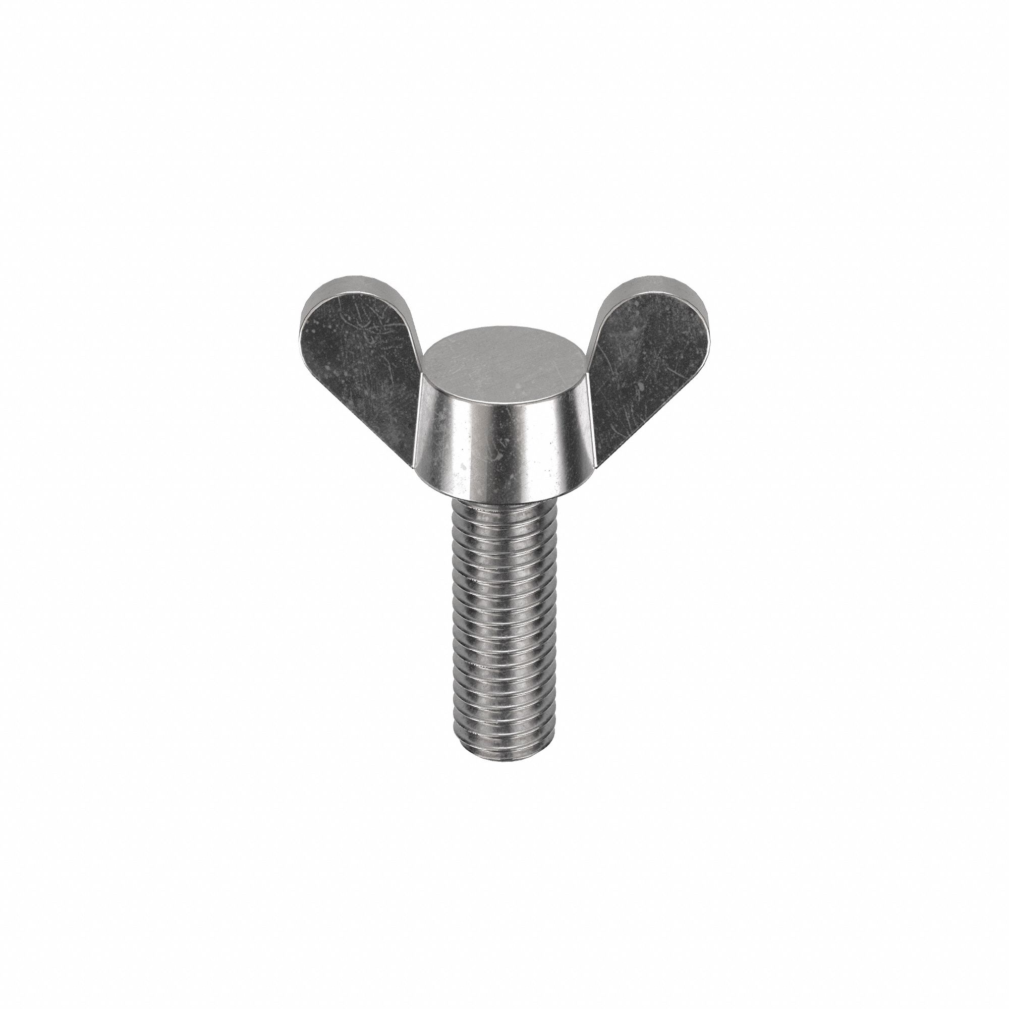 M8x1.25 Thread Size, 25 mm Lg, Thumb Screw - 6JE20|WS6X08025-001P1 ...