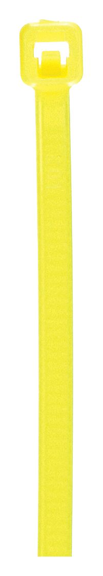 Cable Tie, Standard, Color Yellow, PK 100 - Grainger