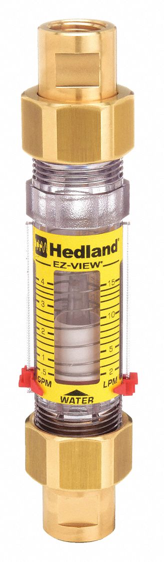 HEDLAND, Flow Meter, Scale, Mechanical Flowmeter - 6JFX2|H624-004-R ...