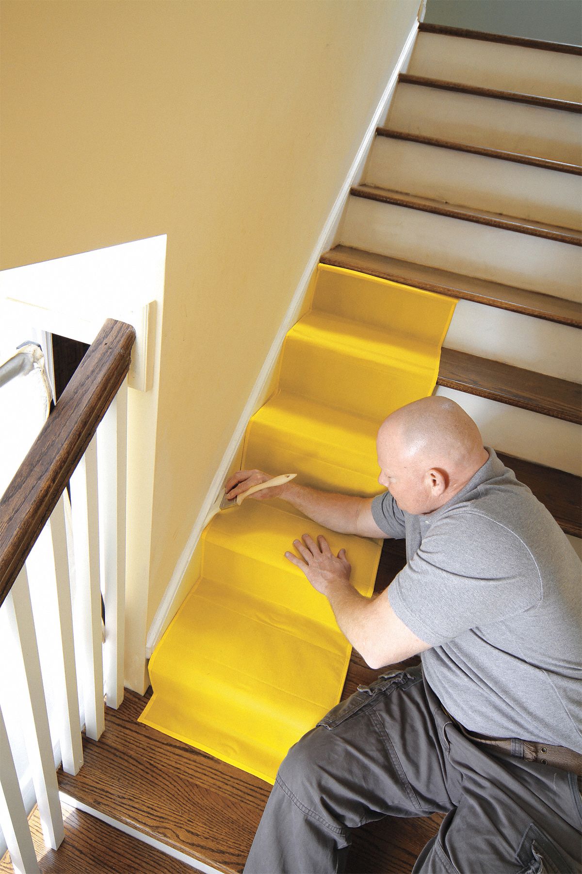 Multipanel Stair Drop Cloth - Grainger