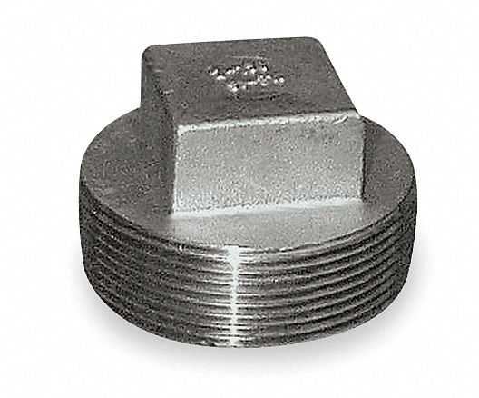 Plug,Square Head,1 In - Grainger