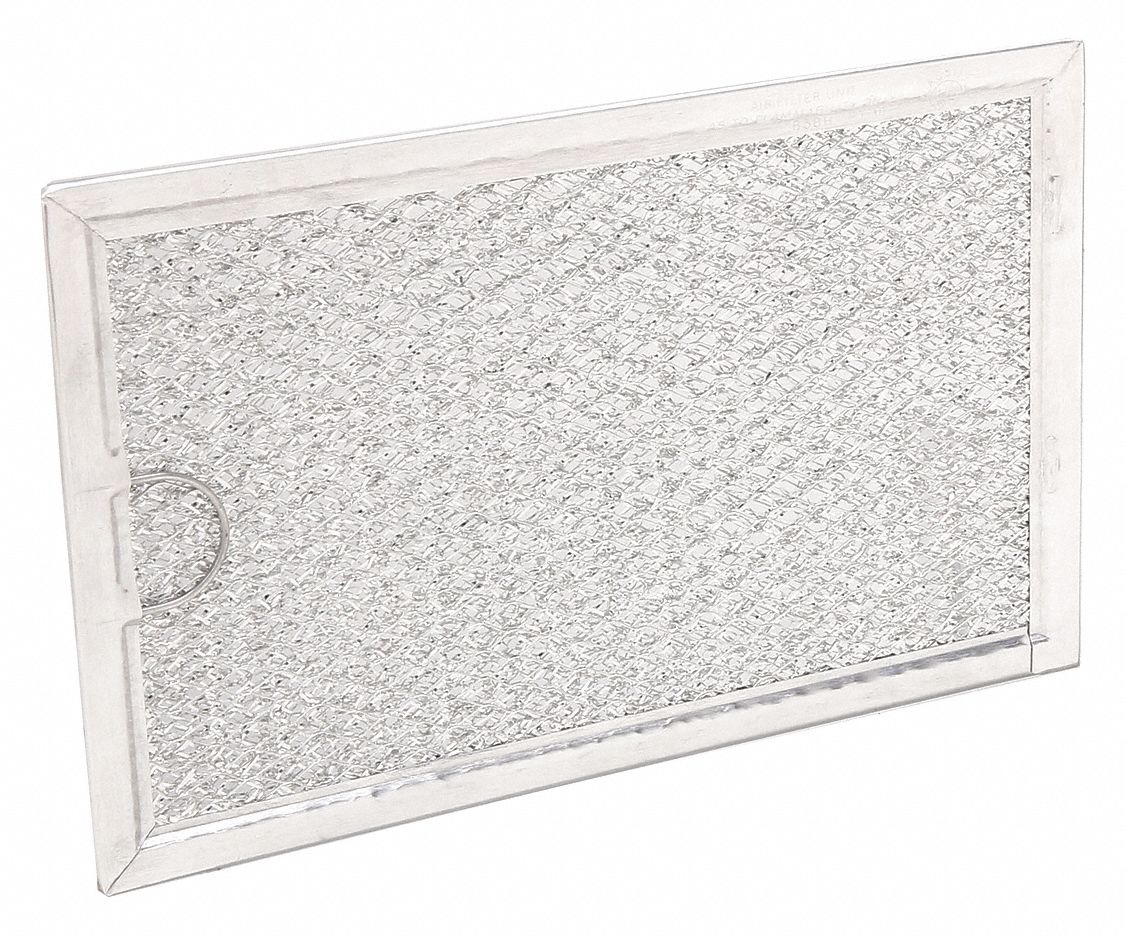 GRAINGER, 6x8x1 Nominal Filter Size, Aluminum, Range Hood Filter ...