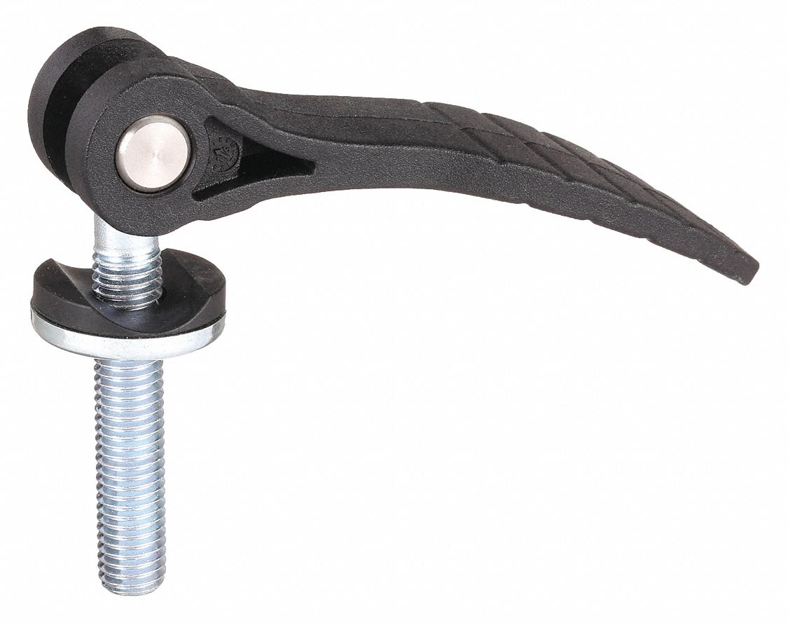KIPP, Adjustable, Aluminum w/ SS Thread, Cam Handle - 6JRK0|K0006 ...