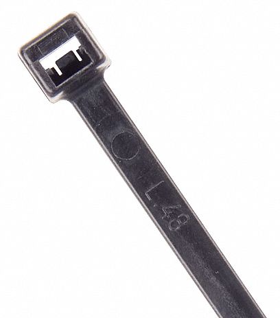 POWER FIRST Cable Tie, Standard, 7.5 in., Black, PK100 - 36J183|36J183 ...