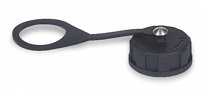 HUBBELL PREMISE WIRING, Connector Protective Cap, Black, Cap - 6KB18 ...