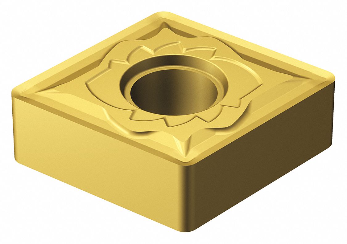 SANDVIK COROMANT, CNMG Insert, Neutral, Turning Insert, Medium, Diamond ...