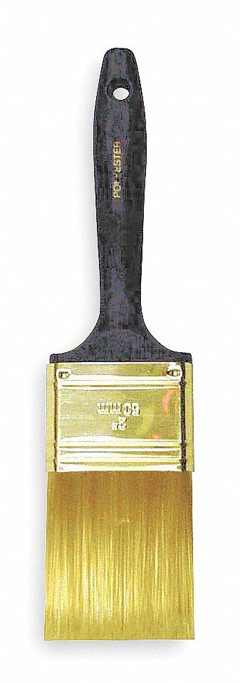 Paint Brush, Brush Style Flat Sash, Brush Size 2 in, Bristle Length 2 7 ...