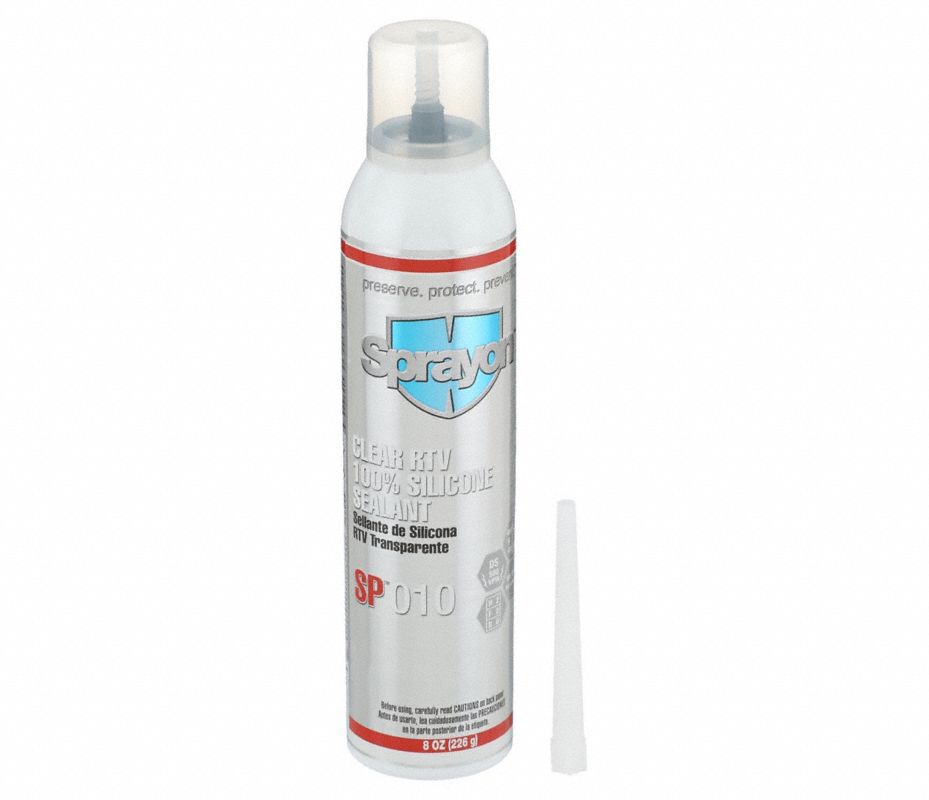 SPRAYON Sellador de Silicona RTV Transparente 8 oz. - 6KDT3 | S00010000 ...