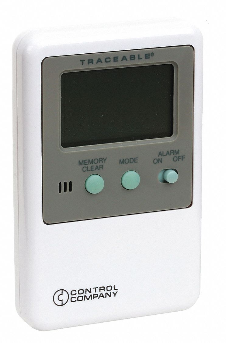 TRACEABLE THERMOMETER MEMORY MONITORING - Critical Temperature Digital ...