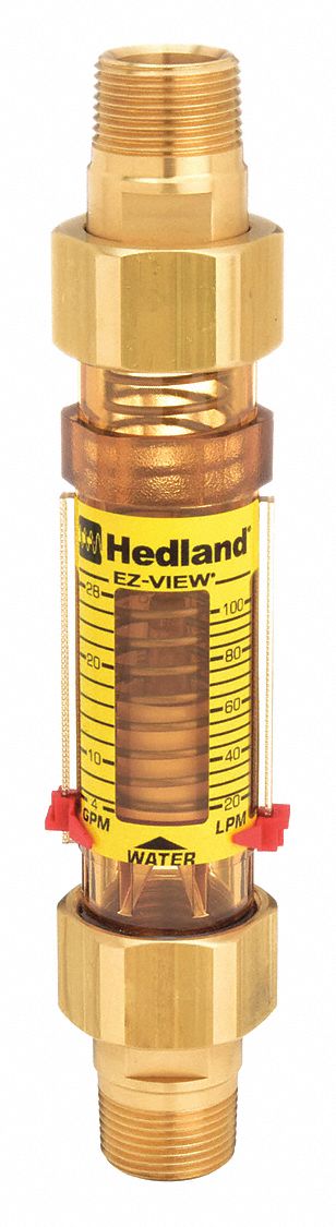 HEDLAND, Flow Meter, Scale, Mechanical Flowmeter - 6KEX2|H625-028-R ...