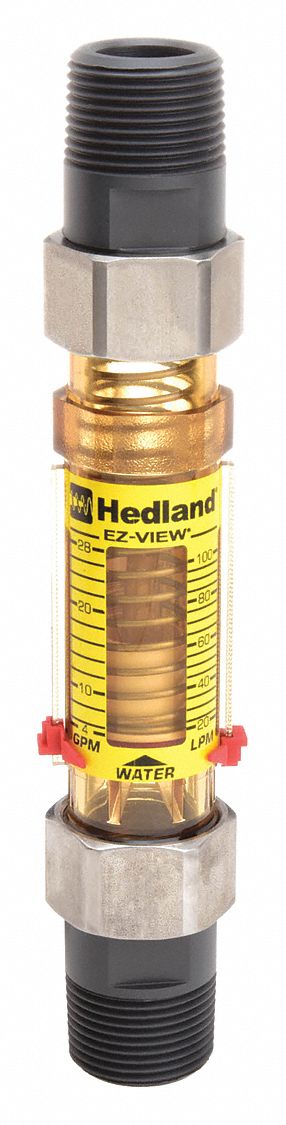 HEDLAND, Flow Meter, Scale, Mechanical Flowmeter - 6KFA8|H629-028-R ...