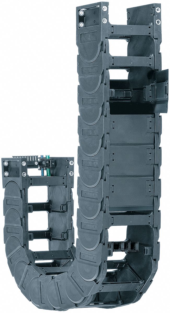 IGUS, Open, 3.15 in Cavity Ht, Cable and Hose Carrier - 6KGX4|5050-20 ...