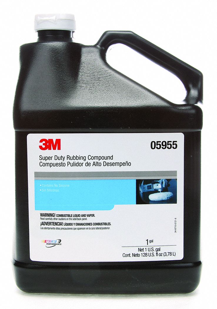 3M, Compound, 1 gal Container Size, Rubbing Compound - 6KHC0|05955 ...