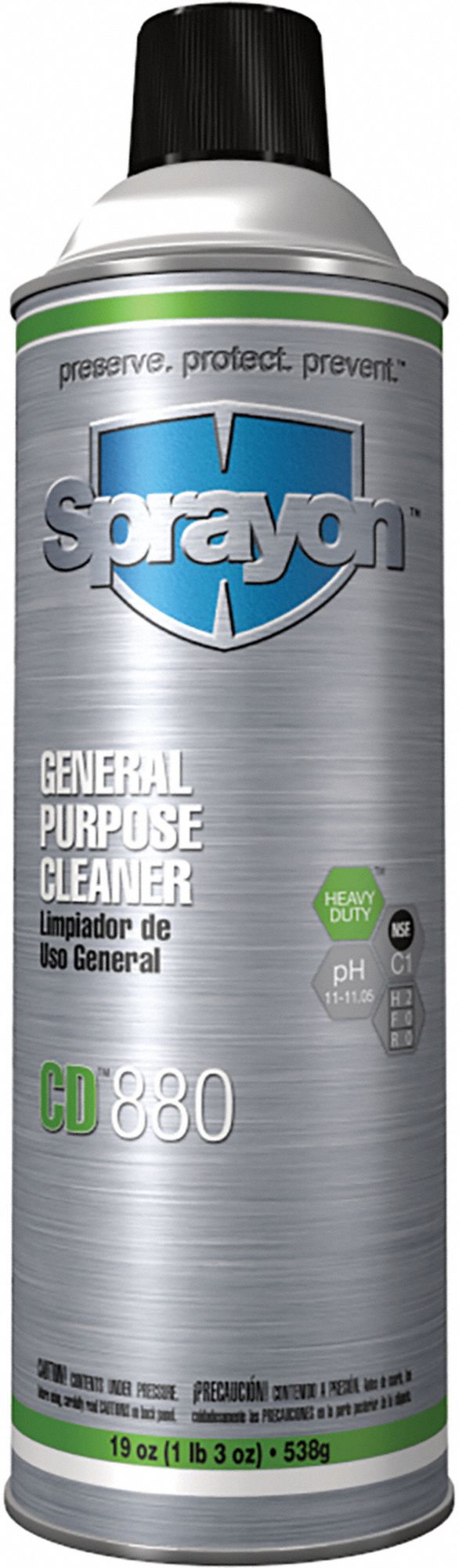 SPRAYON, Aerosol Spray Can, 19 oz Container Size, General Purpose ...