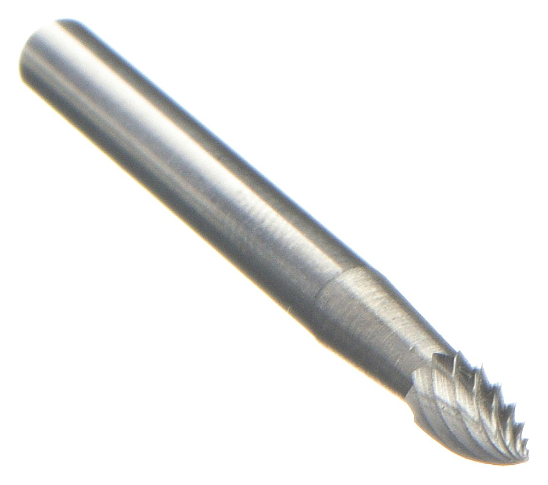 WIDIA, Pointed-End Tree, SG-43, Carbide Bur - 6KJF6|M40416 - Grainger