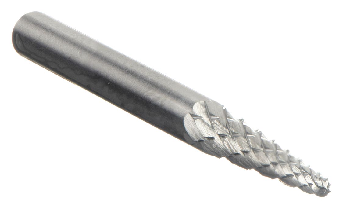 WIDIA, Ball-Nosed Cone, SL-41, Carbide Bur - 6KJP4|M41461 - Grainger