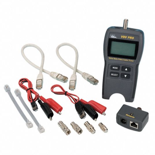 Cable Tester,VDV PRO,1 Remote,Terminator - Grainger