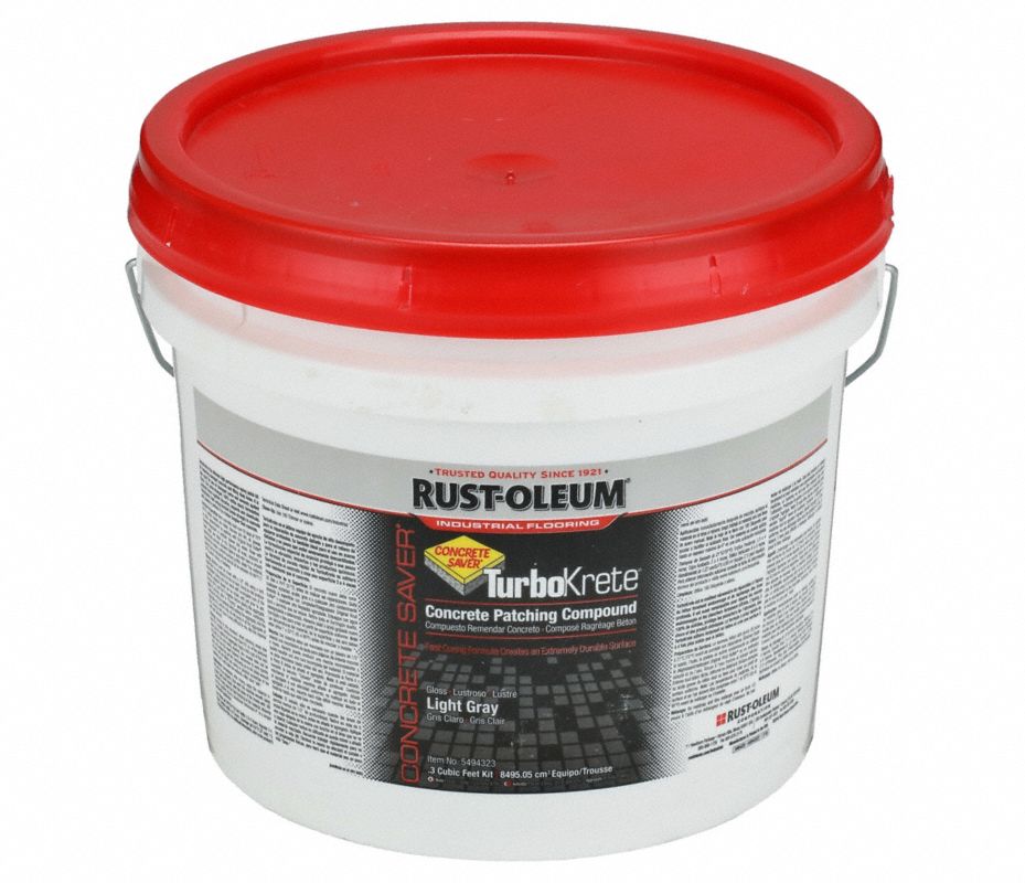 RUST-OLEUM Kit Grande para Tapar Concreto Cobertura 0.30 pies cub. Gris ...