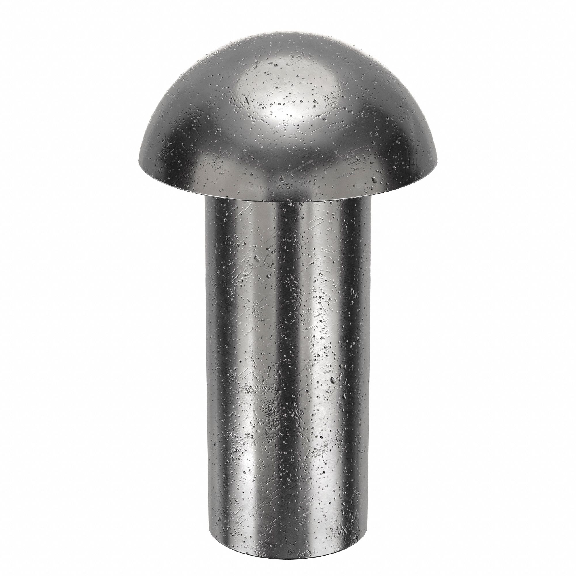 Inch, Dome, Solid Rivet,3/4 in L,Dome,PK35 - 6KU12|351012U.1 - Grainger