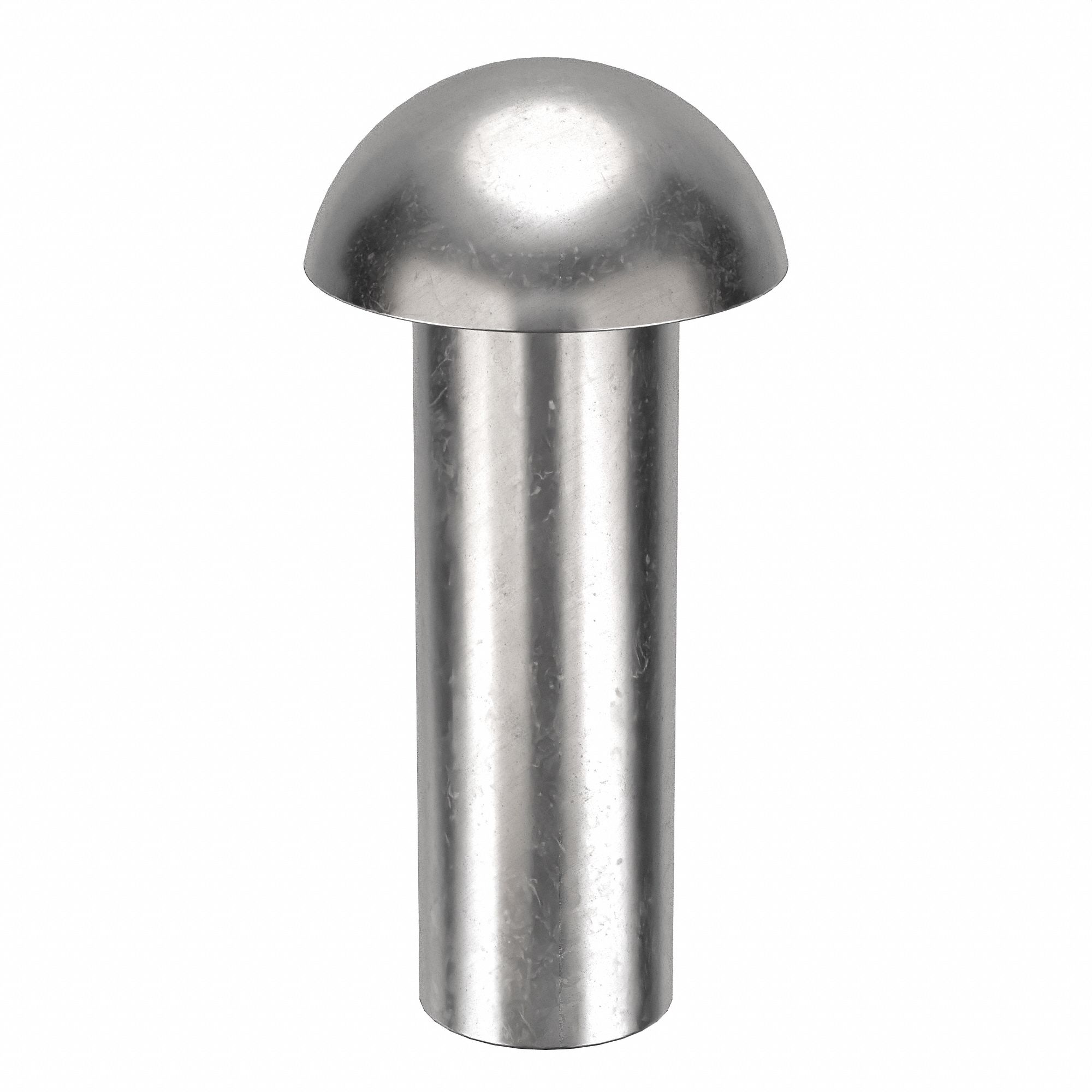 Inch, Dome, Solid Rivet,3/8 in L,Dome,PK100 - 6KU34|35F0406-EA-100 ...