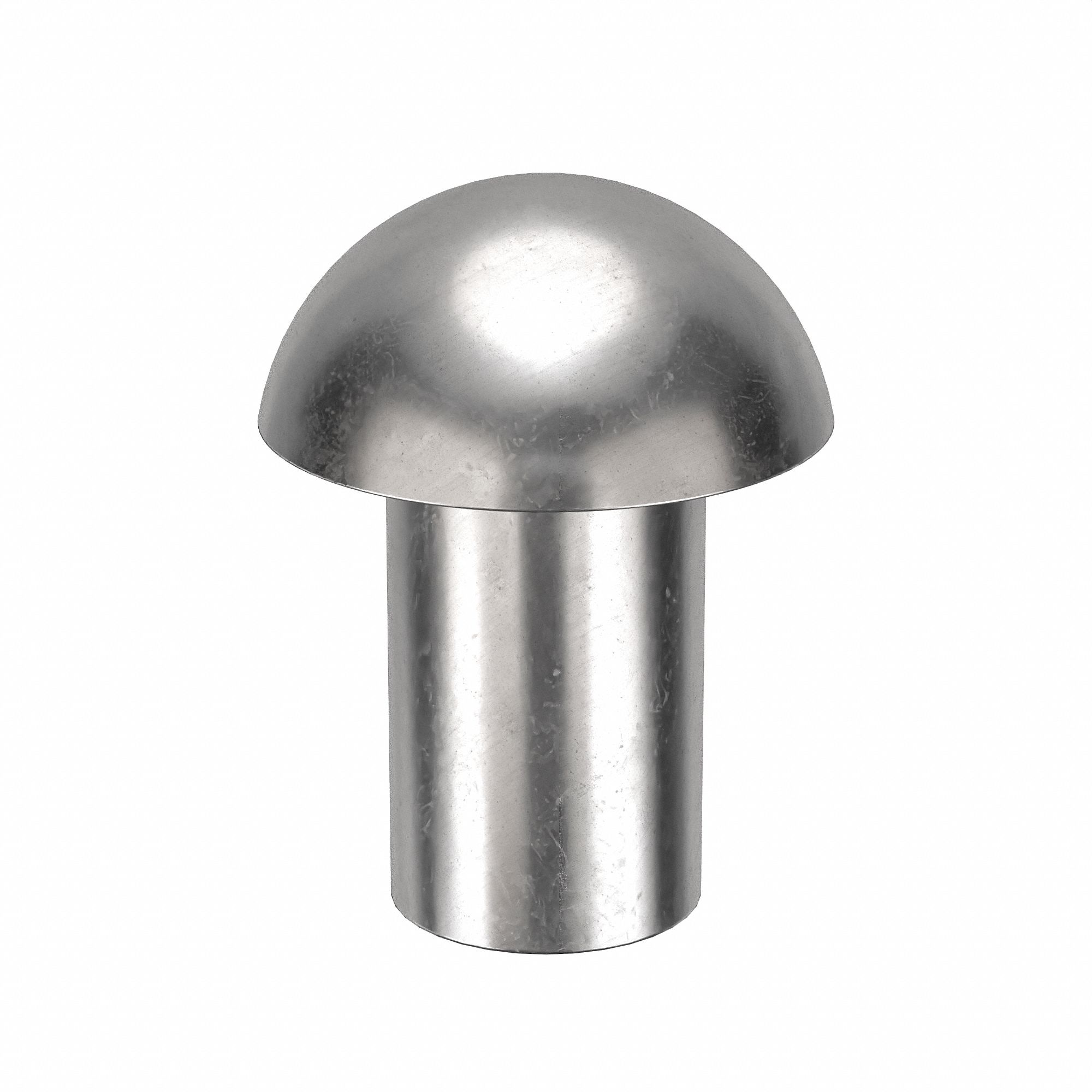 Inch, Dome, Solid Rivet,1/4 in L,Dome,PK100 - 6KU44|35F0504-EA-100 ...