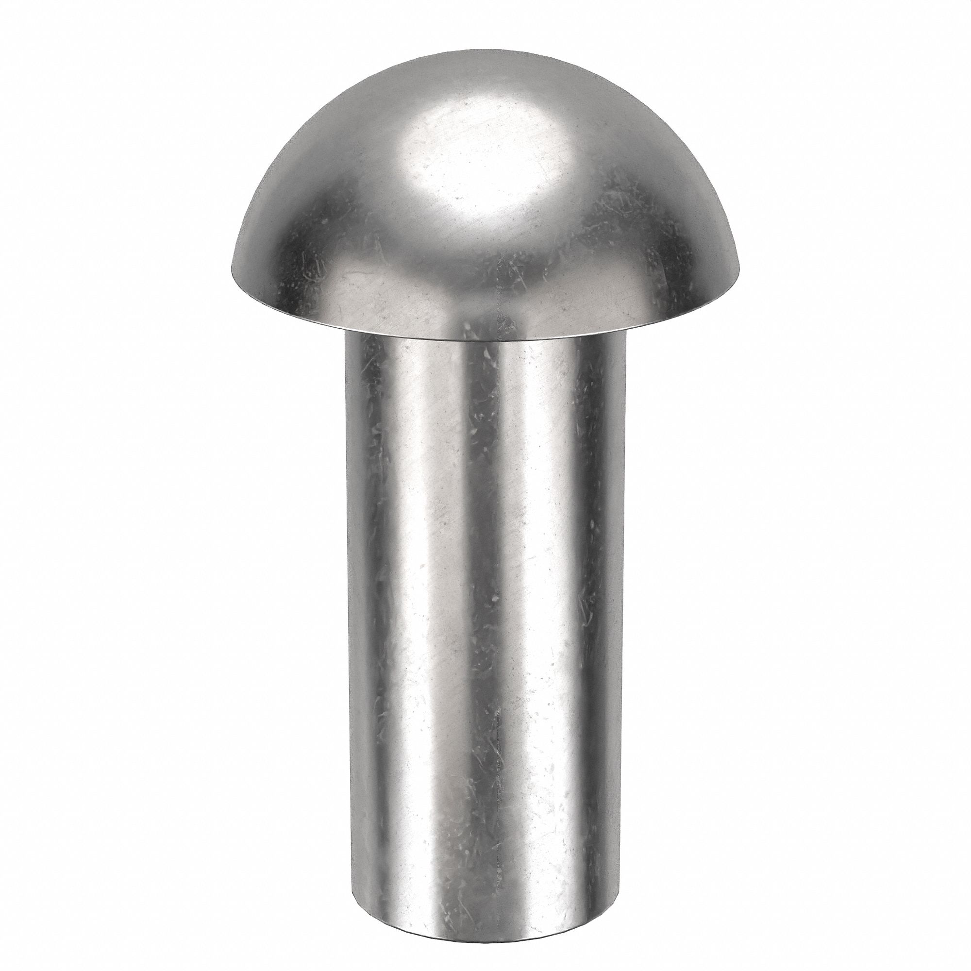 Inch, Dome, Solid Rivet,3/8 in L,Dome,PK100 - 6KU46|35F0506-EA-100 ...