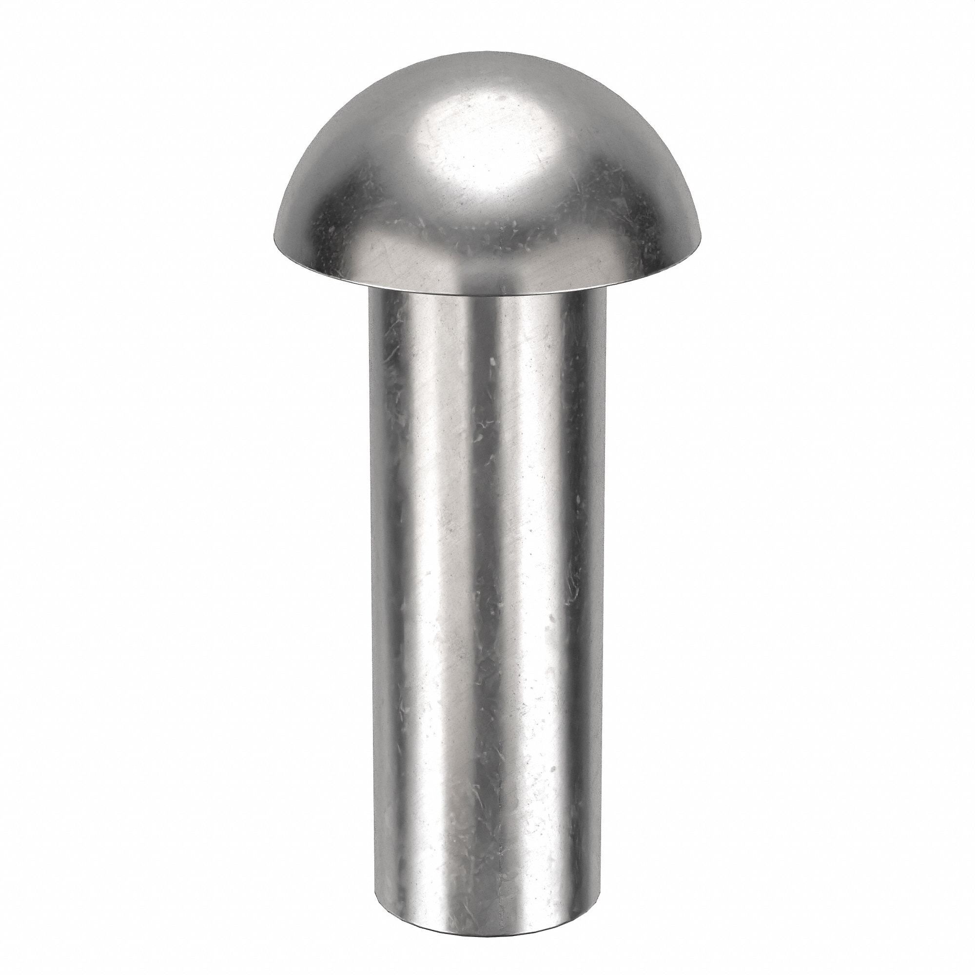 Inch, Dome, Solid Rivet,1 1/4 in L,Dome,PK25 - 6KU71|35F0820.1-EA-25 ...