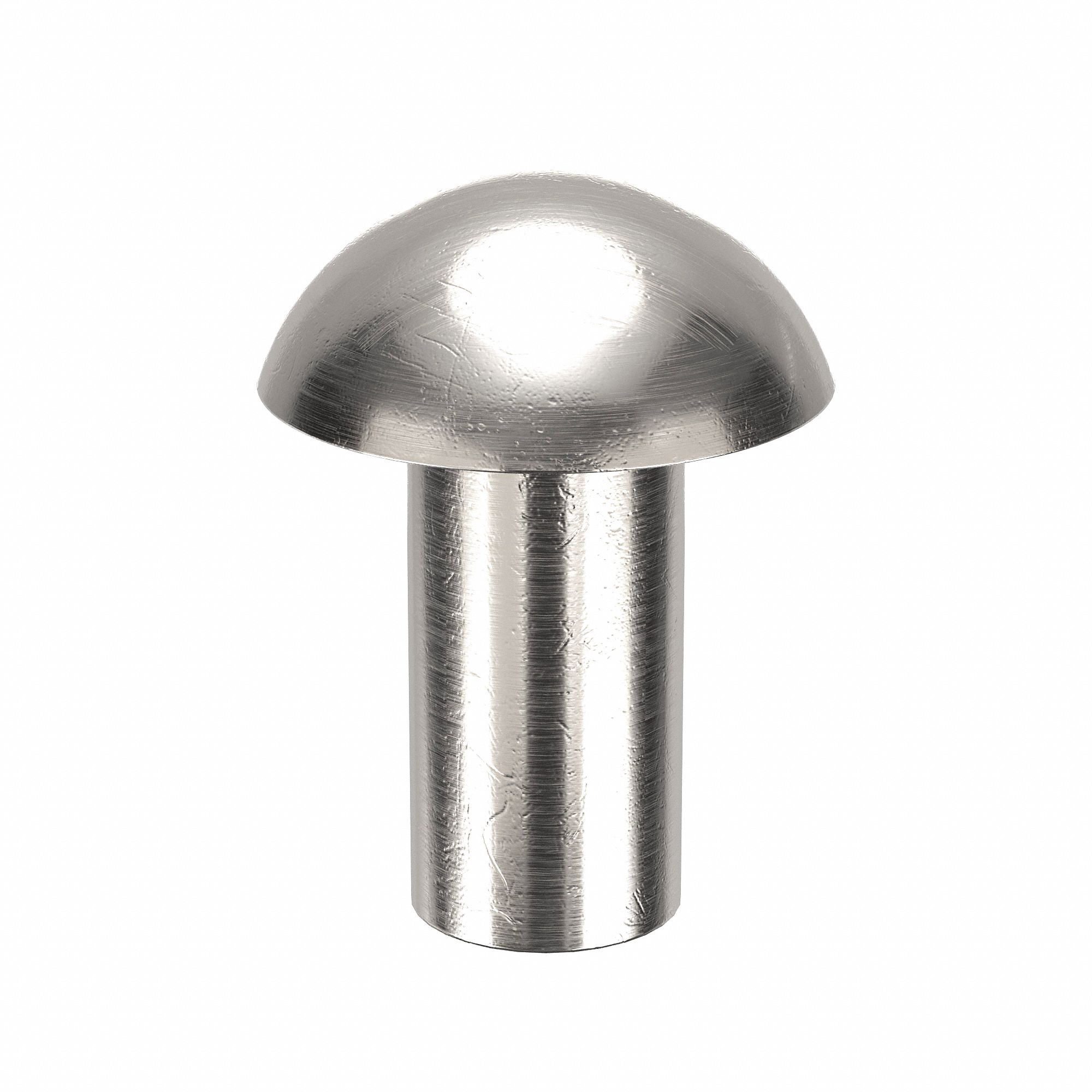 Inch, Dome, Solid Rivet,1/4 in L,Dome,PK250 - 6KU87|30A0404-EA-250 ...