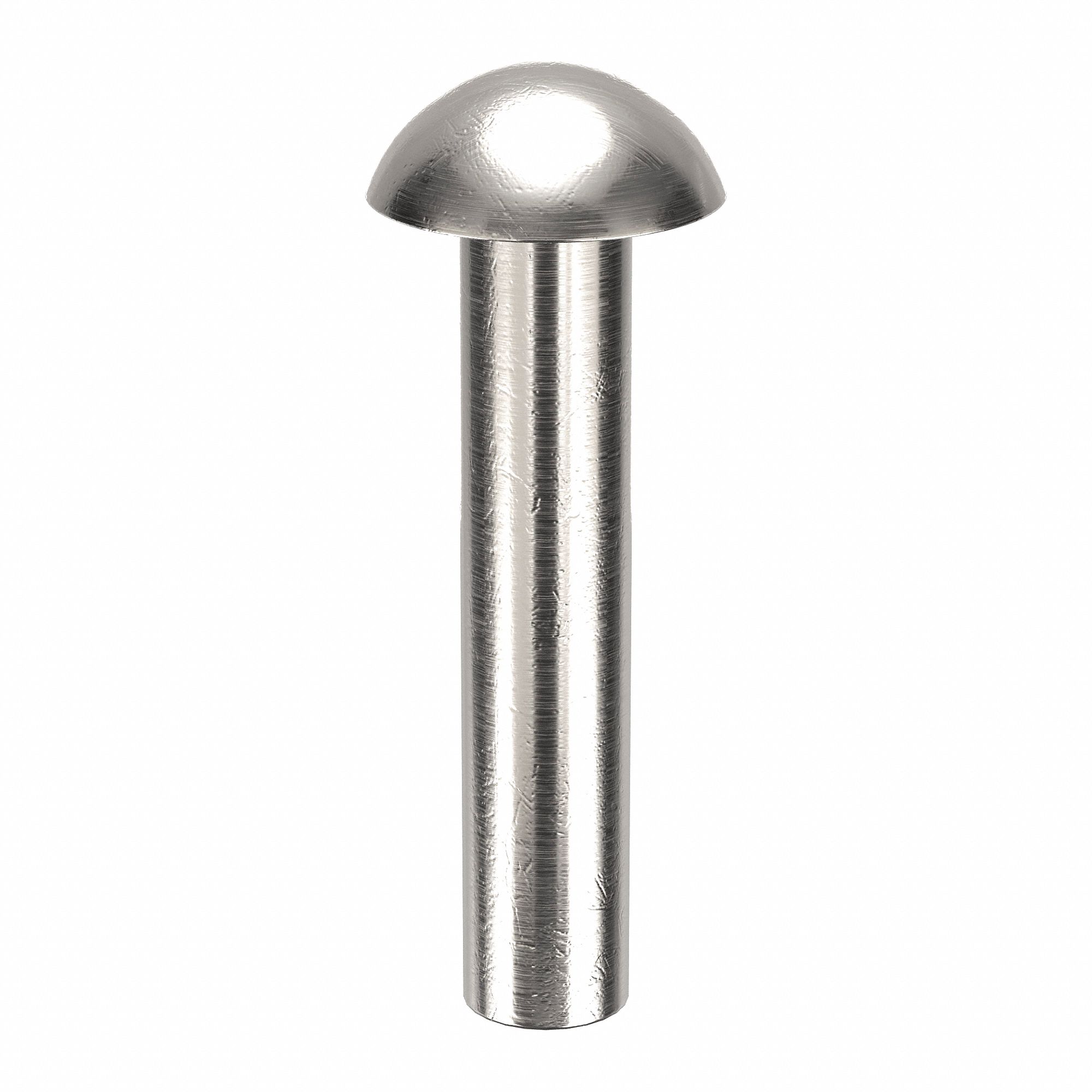 Inch, Dome, Solid Rivet,5/8 in L,Dome,PK250 - 6KU92|30A0410-EA-250 ...