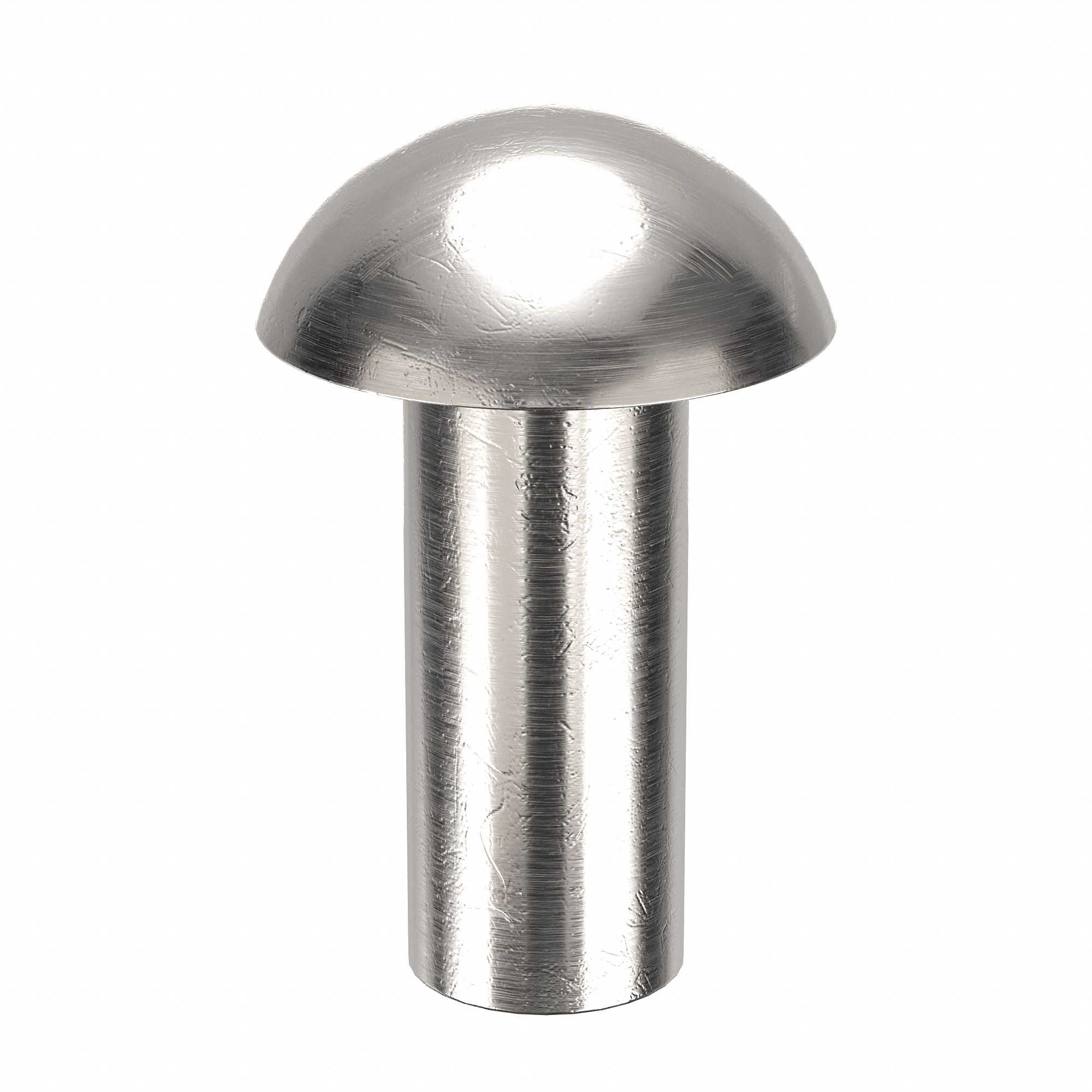 Inch, Dome, Solid Rivet,3/8 in L,Dome,PK250 - 6KU97|30A0506-EA-250 ...