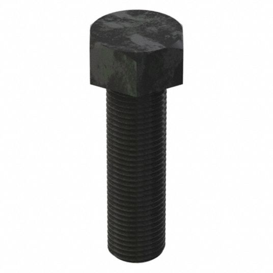 1/2"-20, Hex Head Cap Screw, 1 3/4 in Fastener Length, Grade 8 Steel ...