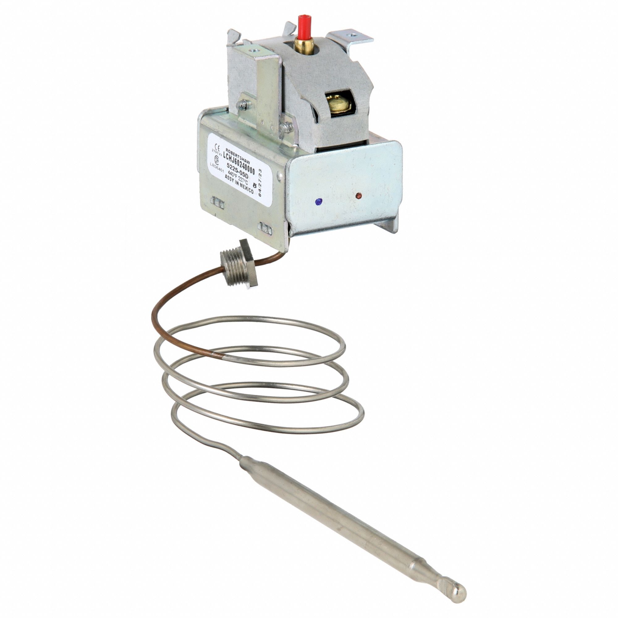 440°F to 440°F Temp Range, Fixed Dial, Electric Limit Control - 6KXH9 ...