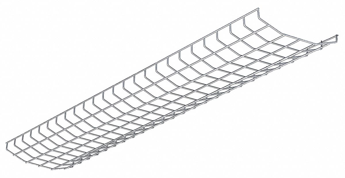 LITHONIA LIGHTING Wire Guard, Steel, White, For Use With 6 Lamp IBZ ...