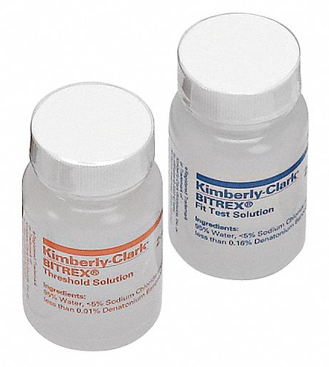 Fit Testing Solution, Bitrex Fit Testing Protocol - Grainger