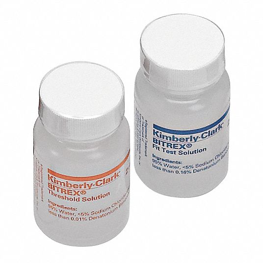 Fit Testing Solution, Bitrex Fit Testing Protocol - Grainger