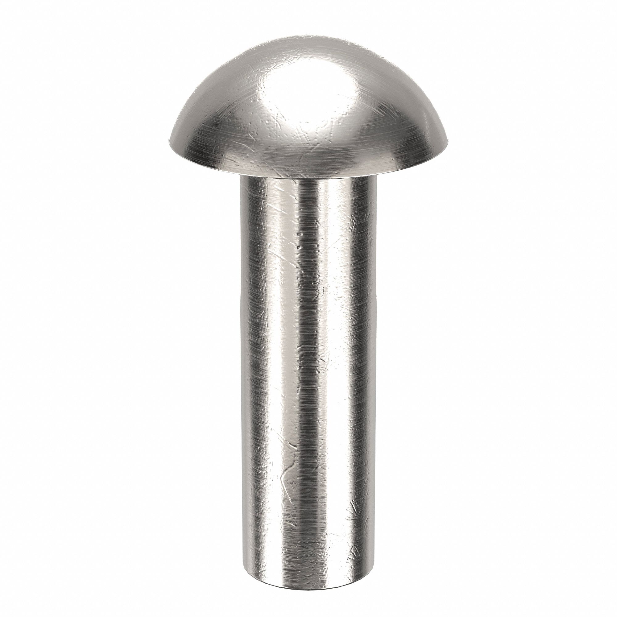 Inch, Dome, Solid Rivet,5/8 in L,Dome,PK100 - 6KY14|30A0610-EA-100 ...