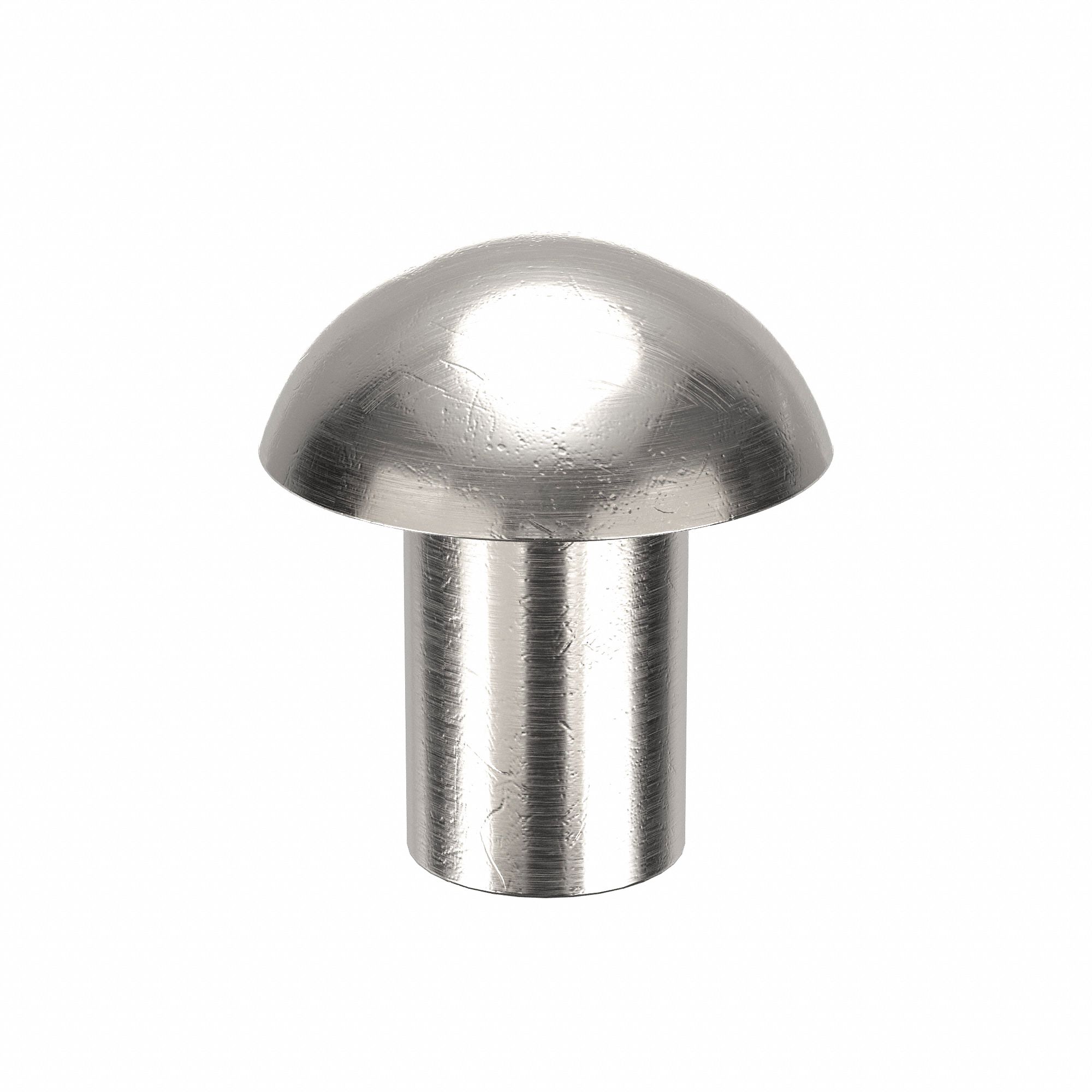Inch, Dome, Solid Rivet,3/8 in L,Dome,PK100 - 6KY17|30A0806-EA-100 ...