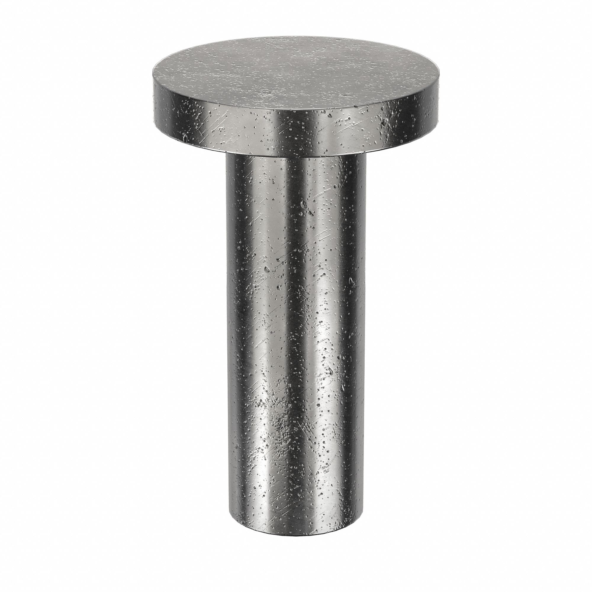 Inch, Flat, Solid Rivet,3/8 in L,Flat,PK515 - 6KY31|410406U - Grainger