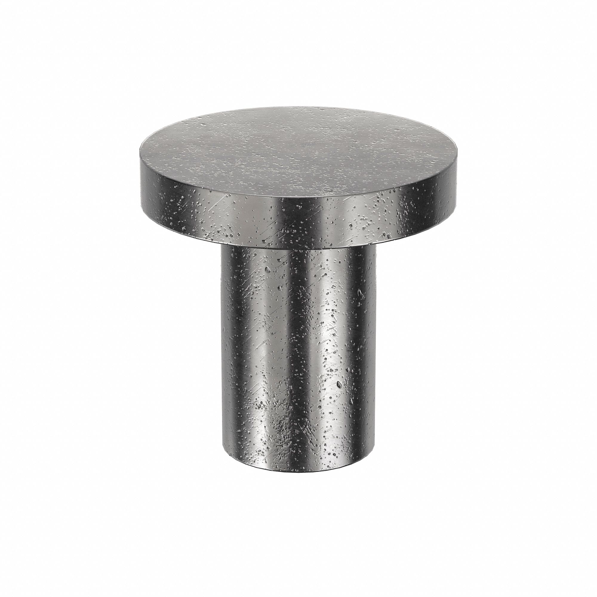 Inch, Flat, Solid Rivet,5/8 in L,Flat,PK25 - 6KY63|411210-0 - Grainger