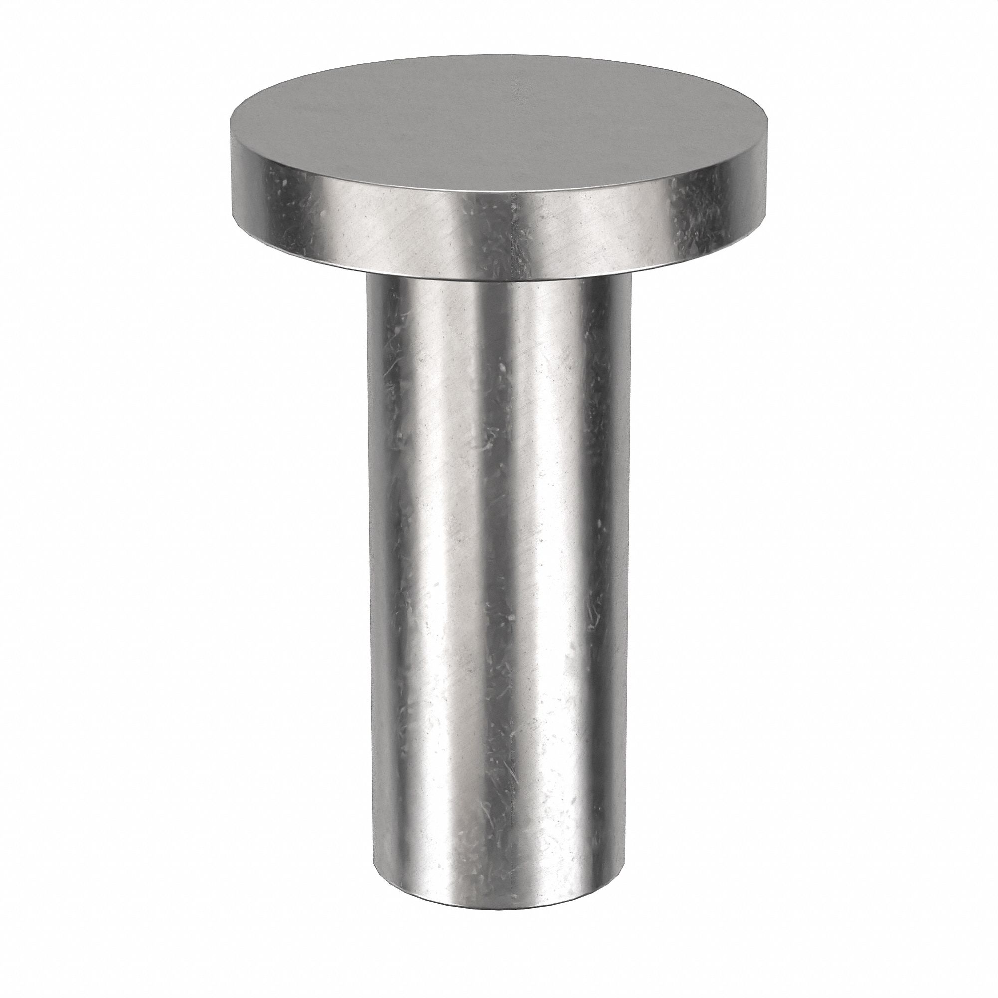 Inch, Flat, Solid Rivet,1 1/2 in L,Flat,PK25 - 6KY89|41F0624-EA-25 ...